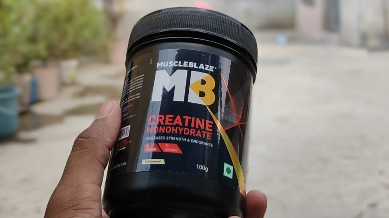 MUSCLEBLAZE|| MB creatine monohydrate original product - YouTube