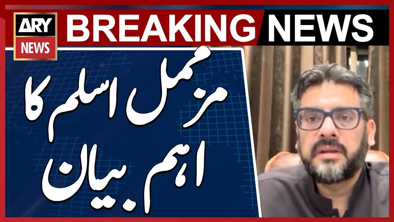 Finance Advisor KPK Muzammil Aslam Statement - KP Govt Performance ...