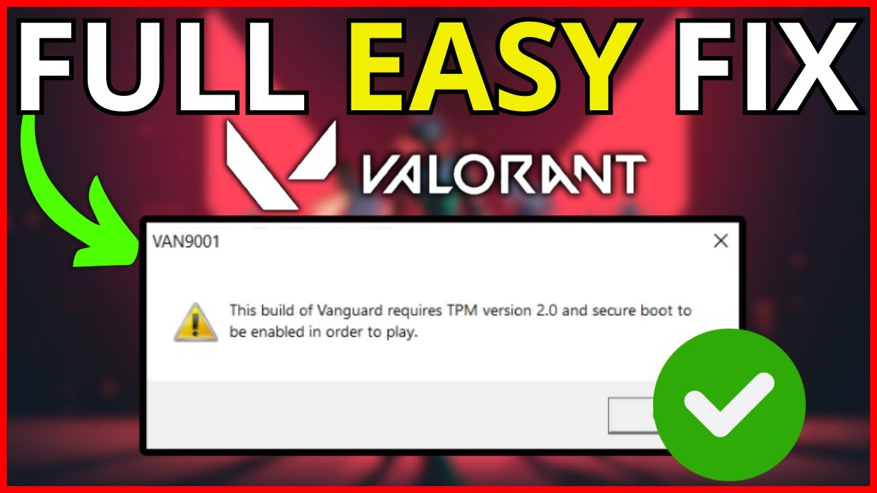 How To Fix This Version of Vanguard Requires Secure Boot in Valorant ...