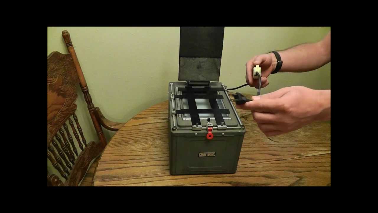 Antique Brumberger Contact Printer - YouTube