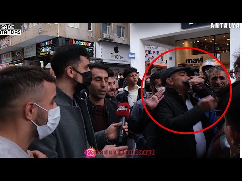AKP'li dayının ağzına telefon soktulma anı