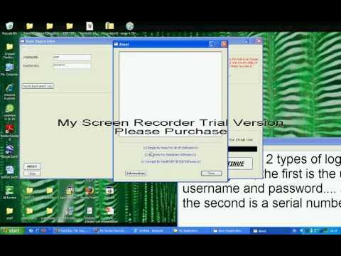 Basic Program made in RealBasic 2008 - YouTube