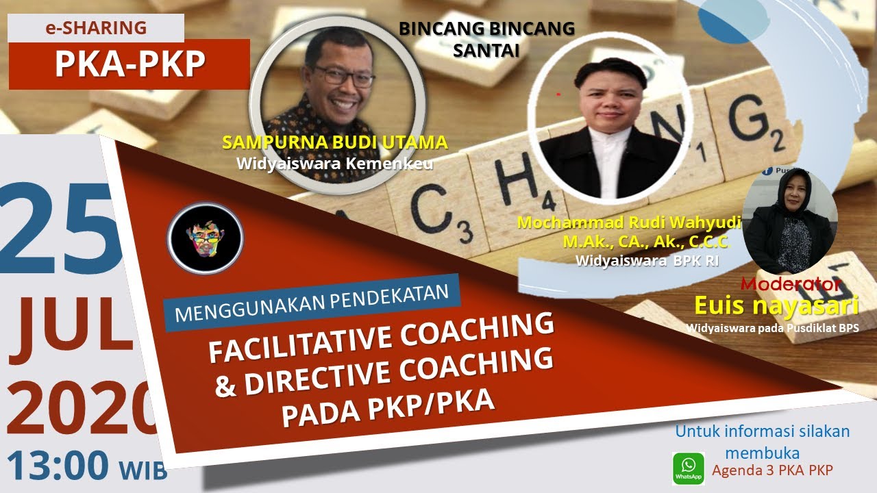 FACILITATIVE COACHING & DIRECTIVE COACHING PADA PKP/PKA - YouTube