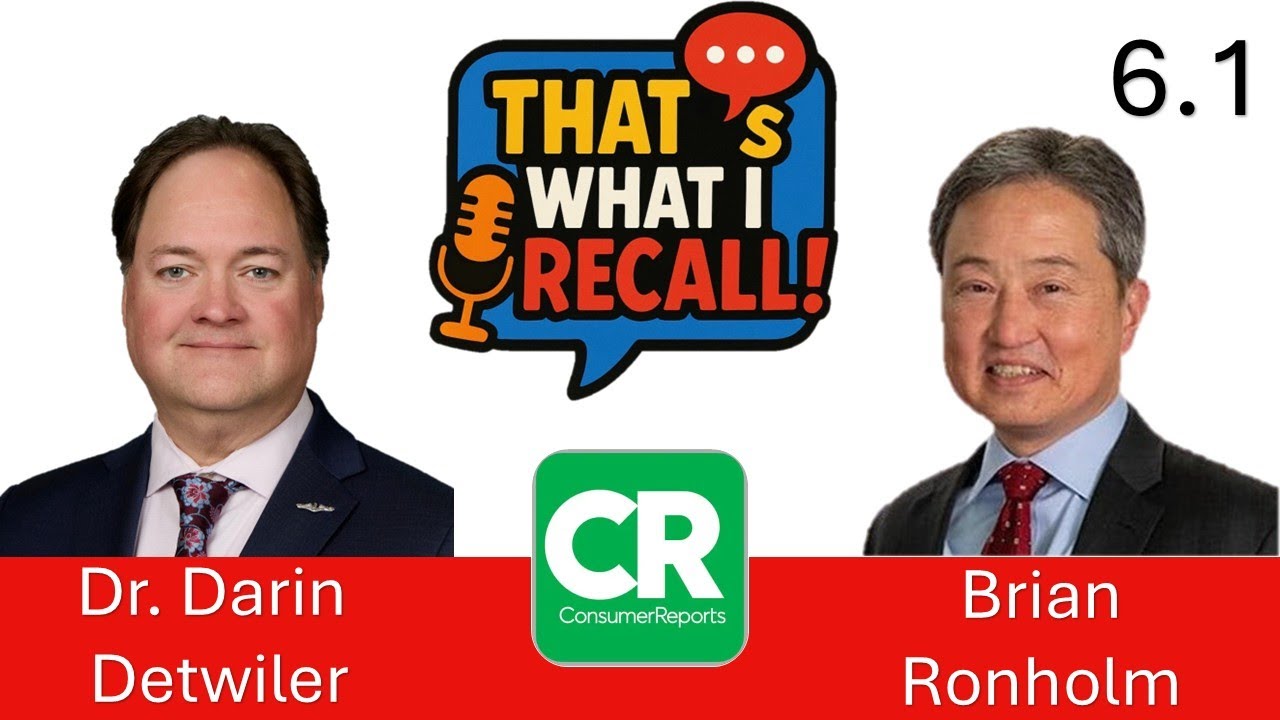 Brian Ronholm on Recalls - YouTube