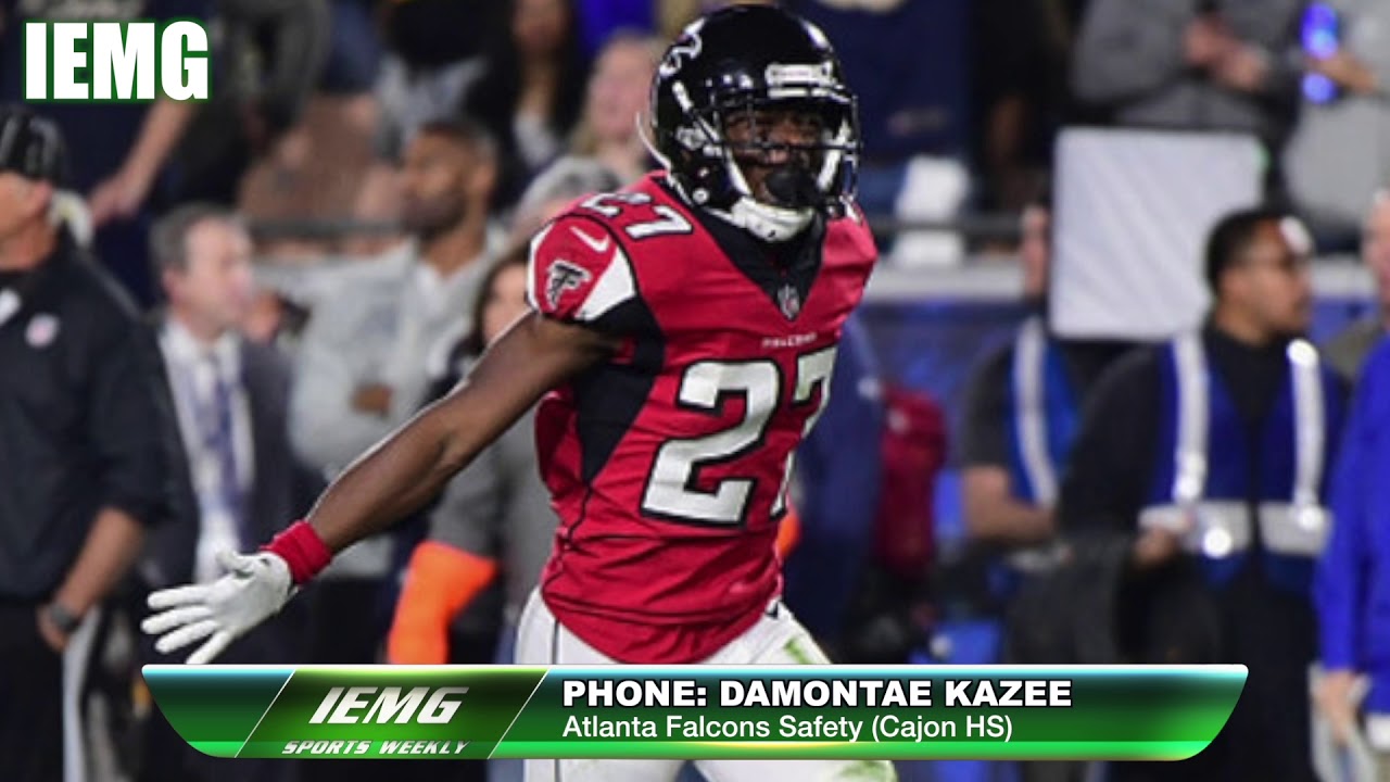 City of San Bernardino Sports Weekly FOOTBALL: Atlanta Falcons Safety ...