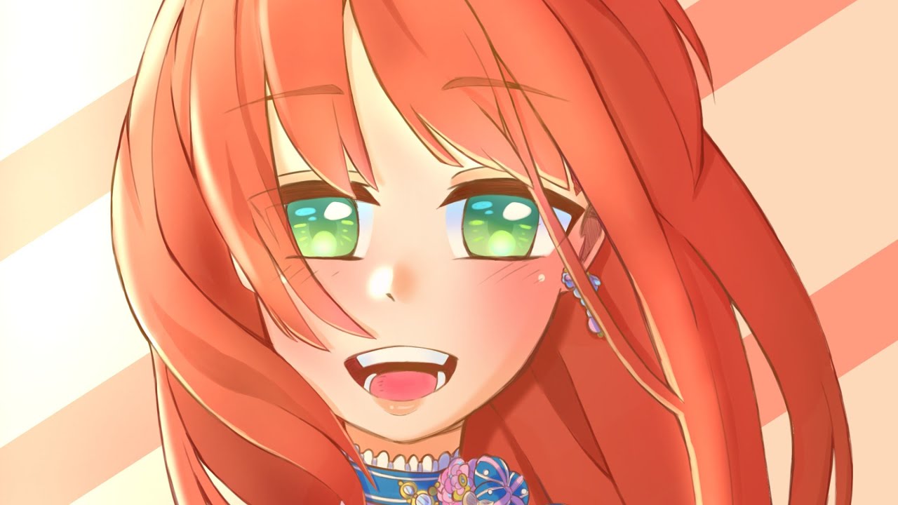 Original Character Design #2 -Kamine Gal (神音 ガル) - YouTube