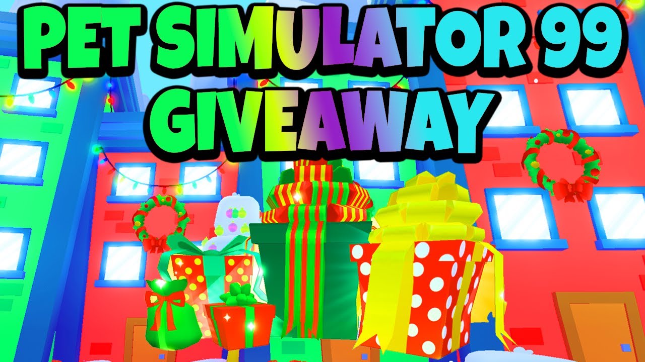 🔥PET SIMULATOR 99 CHRISTMAS UPDATE LIVE STREAMING - YouTube