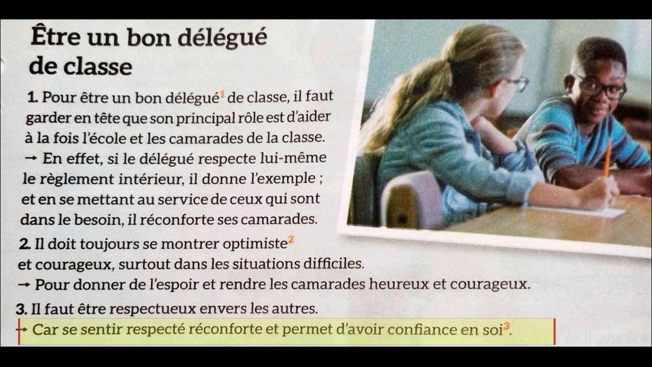 6AEP -Mes apprentissages en français - Unité 2 - lecture 2 - Etre un ...