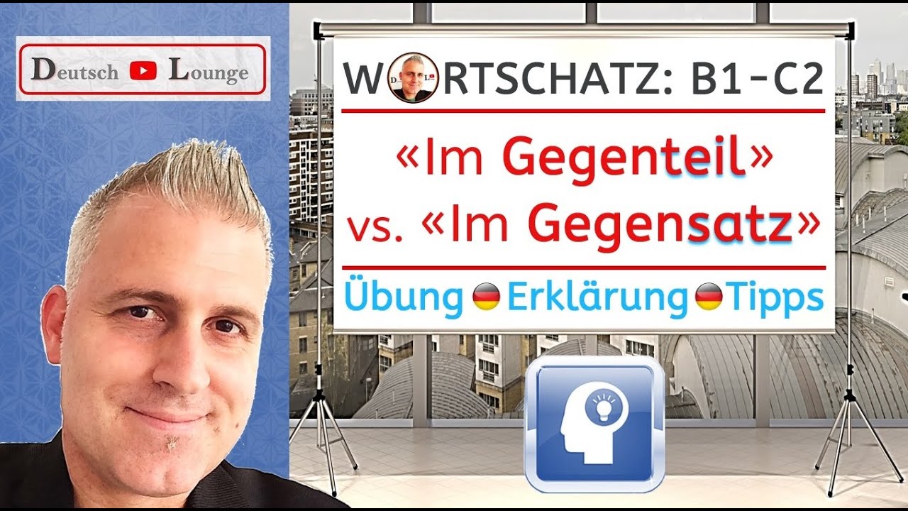 Im Gegenteil vs. Im Gegensatz zu | Unterschied & Synonyme: Erklär ...