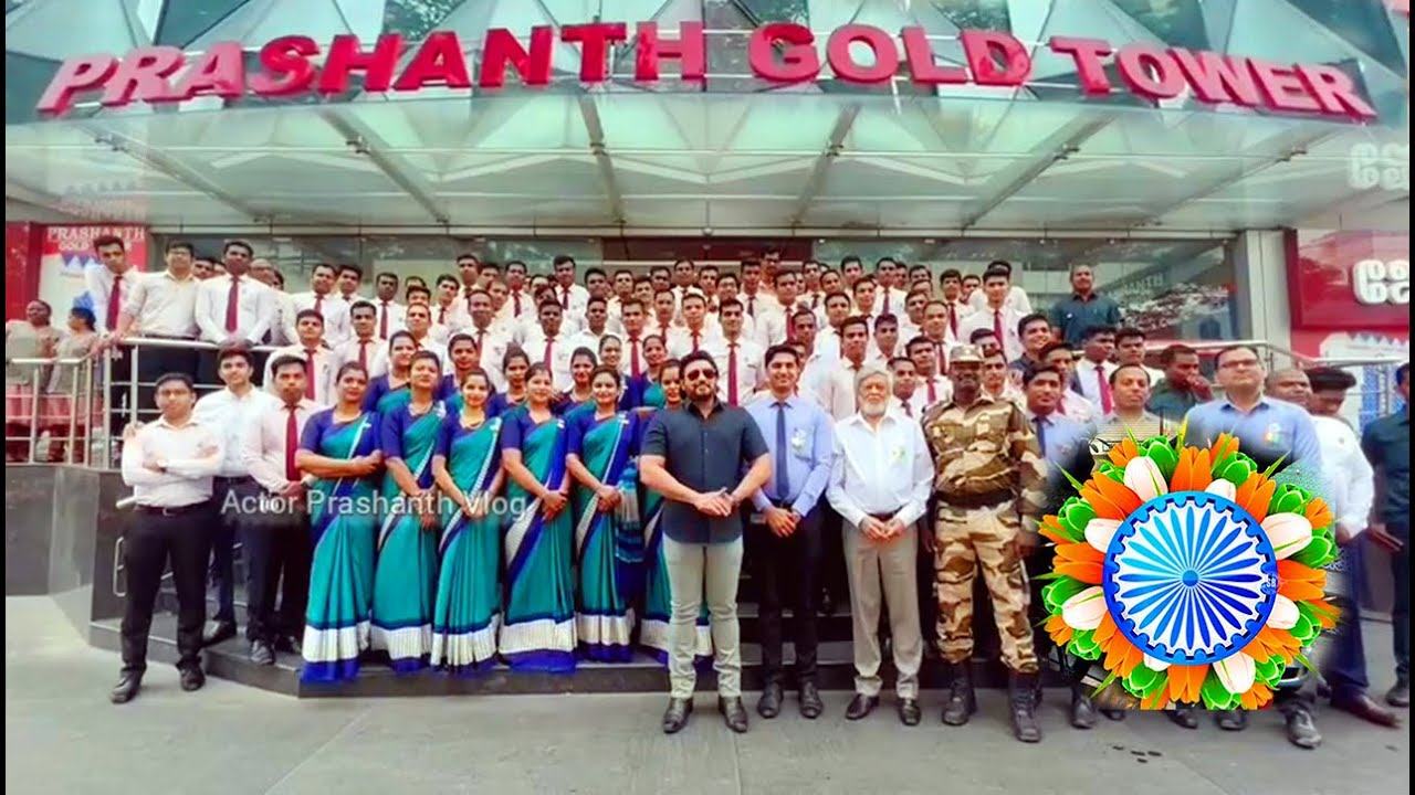 75th Independence day celebrations at Prashanth Gold Tower, Chennai ...