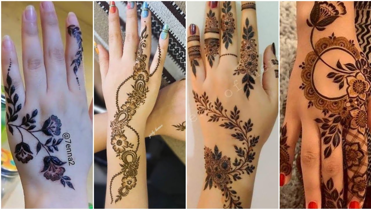 Henna designs for girls//Beautiful And Stylish Party Mehndi designs ...