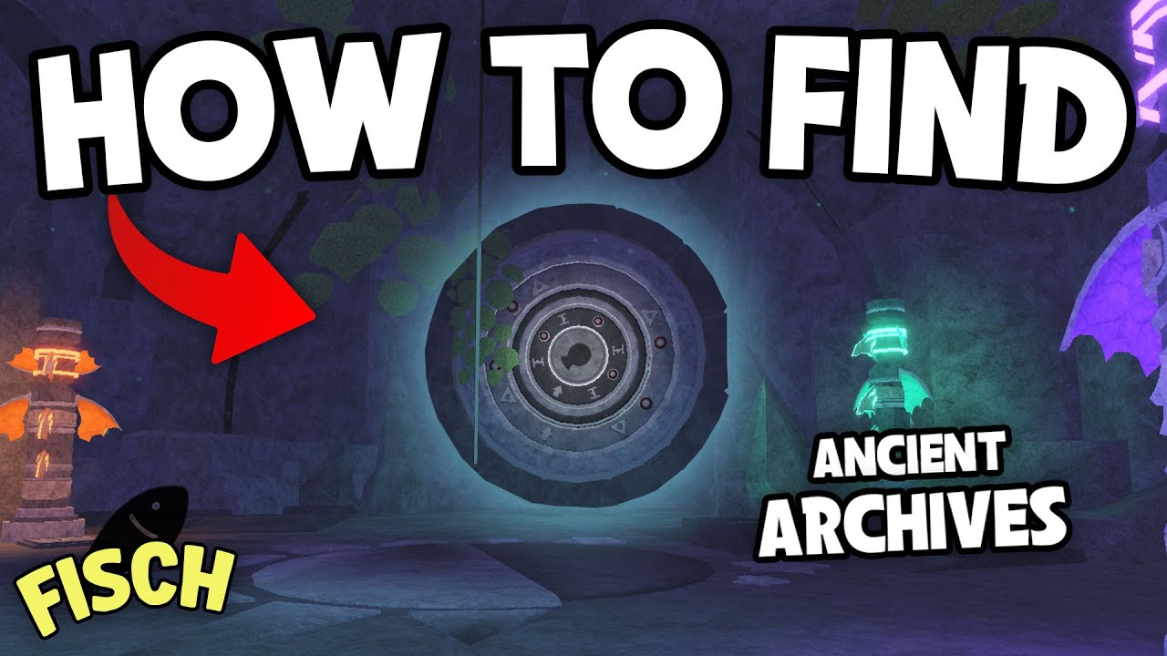 HOW TO FIND THE ANCIENT ARCHIVES | ROBLOX FISCH - YouTube