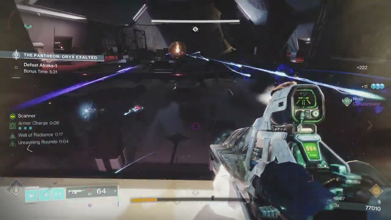 Destiny 2 - The Pantheon: Oryx Exalted (-10) - Atraks-1 One phase ...