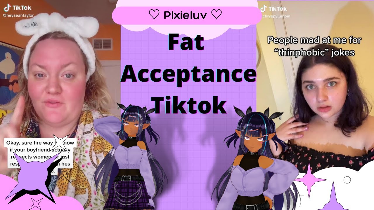 Fat Acceptance Tik-Tok | Its Okay To Be Thin-phobic - YouTube