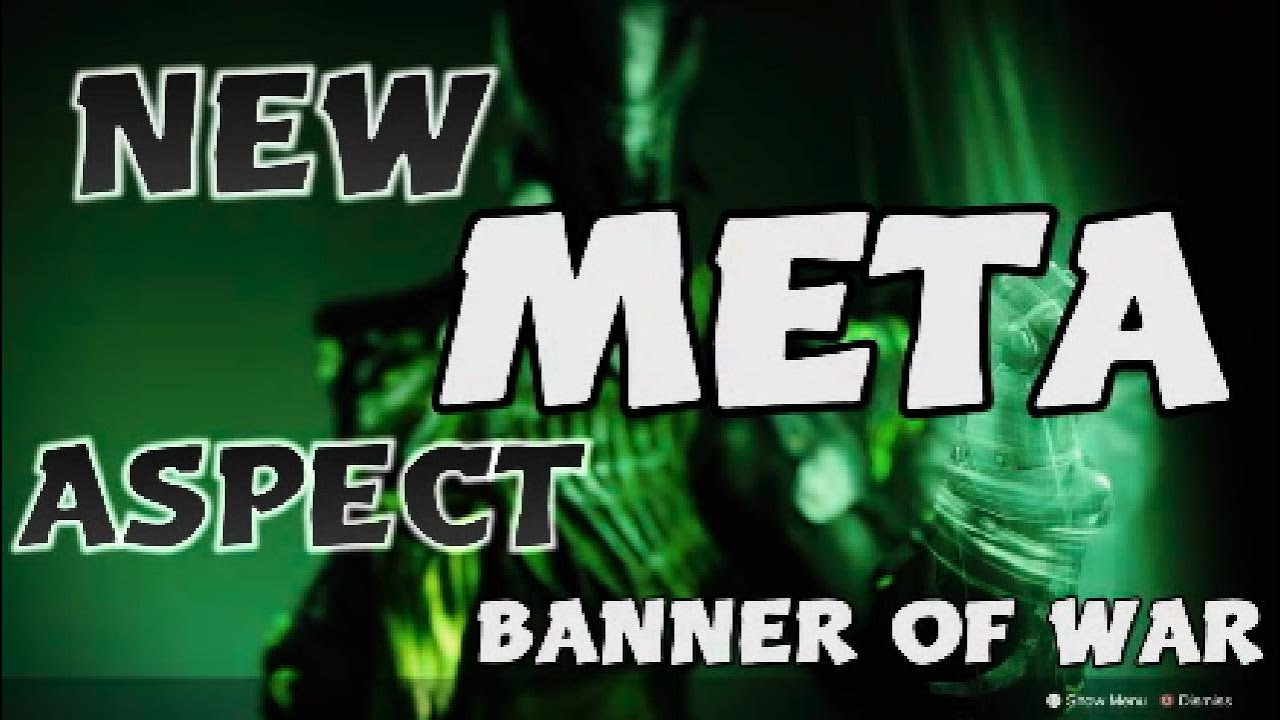 DESTINY 2, META!!!! TITAN ASPECT "BANNER OF WAR - YouTube