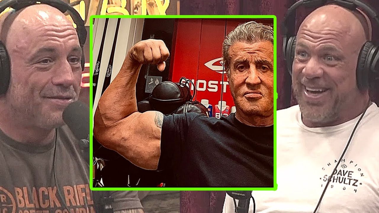 Joe Rogan & Kurt Angle on Sylvester Stallone's Ageless Physique ...