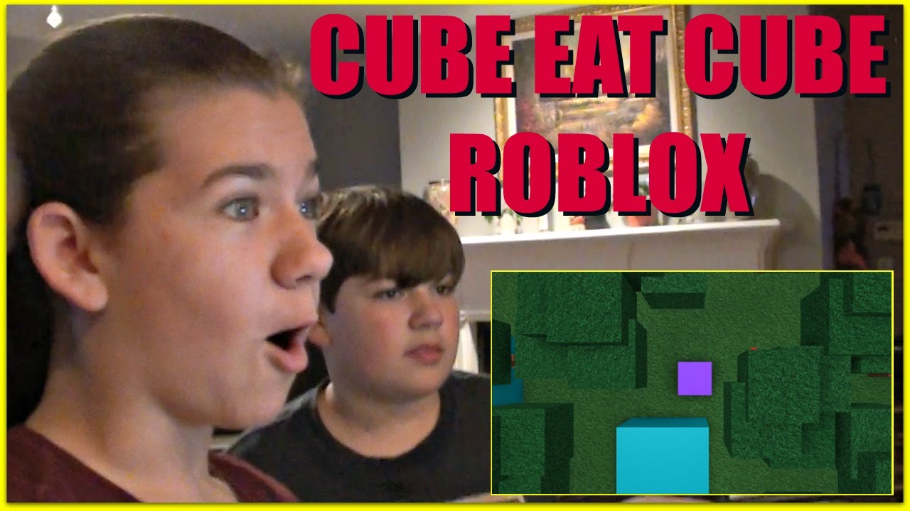 CUBE EAT CUBE ON ROBLOX! ~ VLOG - YouTube
