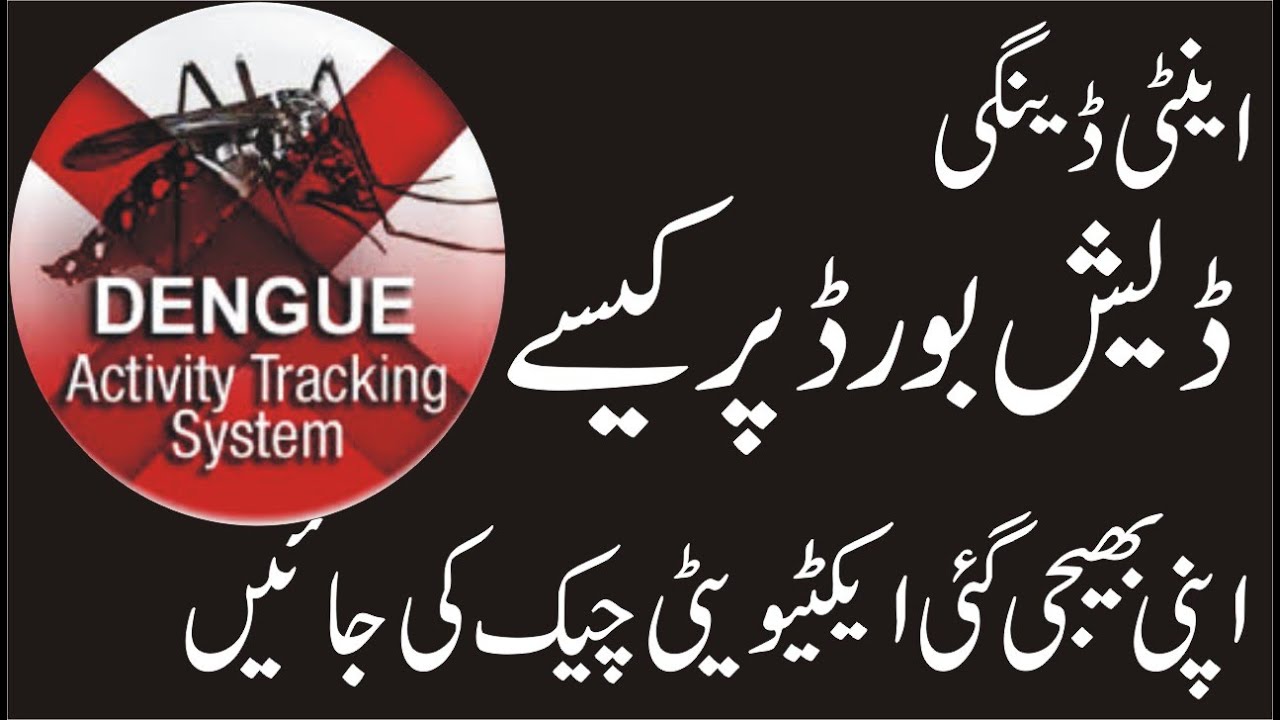 ANTI DENGUE app Dash board | How to check anti dengue activities on ...