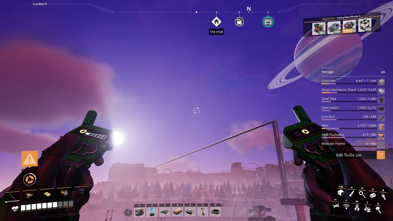 Satisfactory - #34, w Aurelius, Sky bridge for the win XD - YouTube