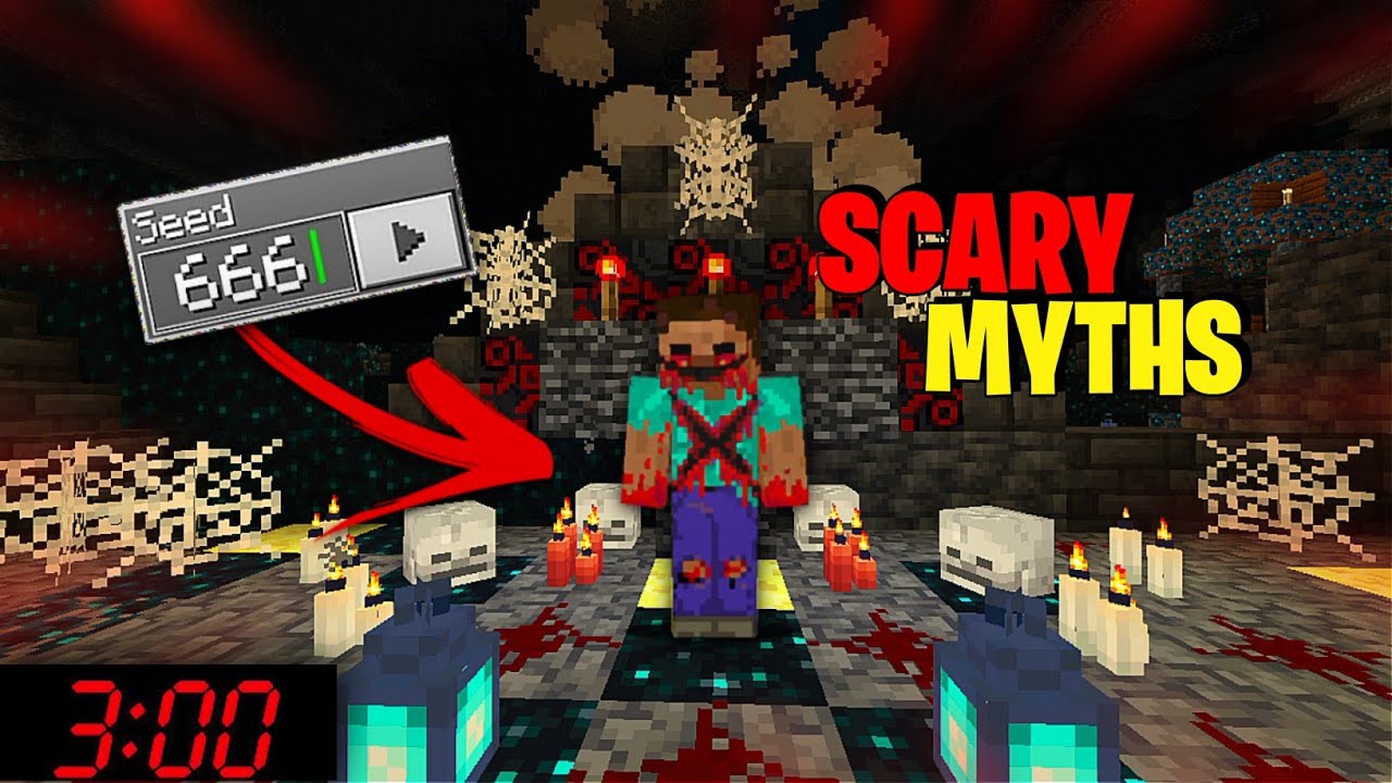 Testing Top 2 Minecraft Scary Mysteries That Are Actually Real - YouTube