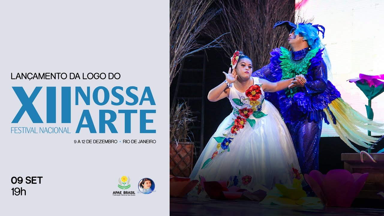 Lançamento oficial da logo do XII Festival Nacional Nossa Arte - YouTube