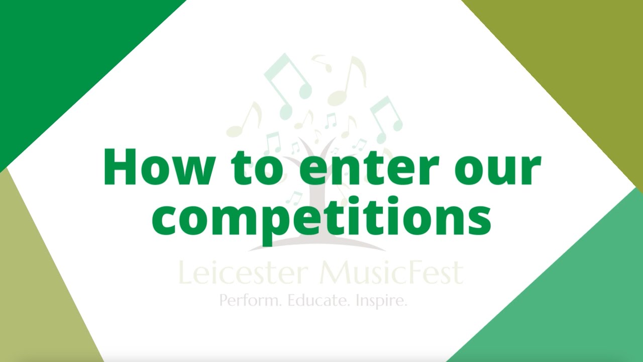 Guide to entering competitions via the dashboard - YouTube