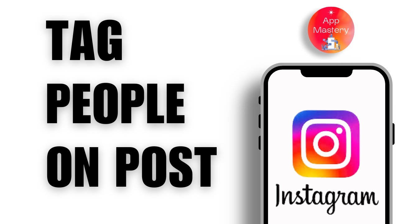 How to Tag People on Instagram Post - YouTube