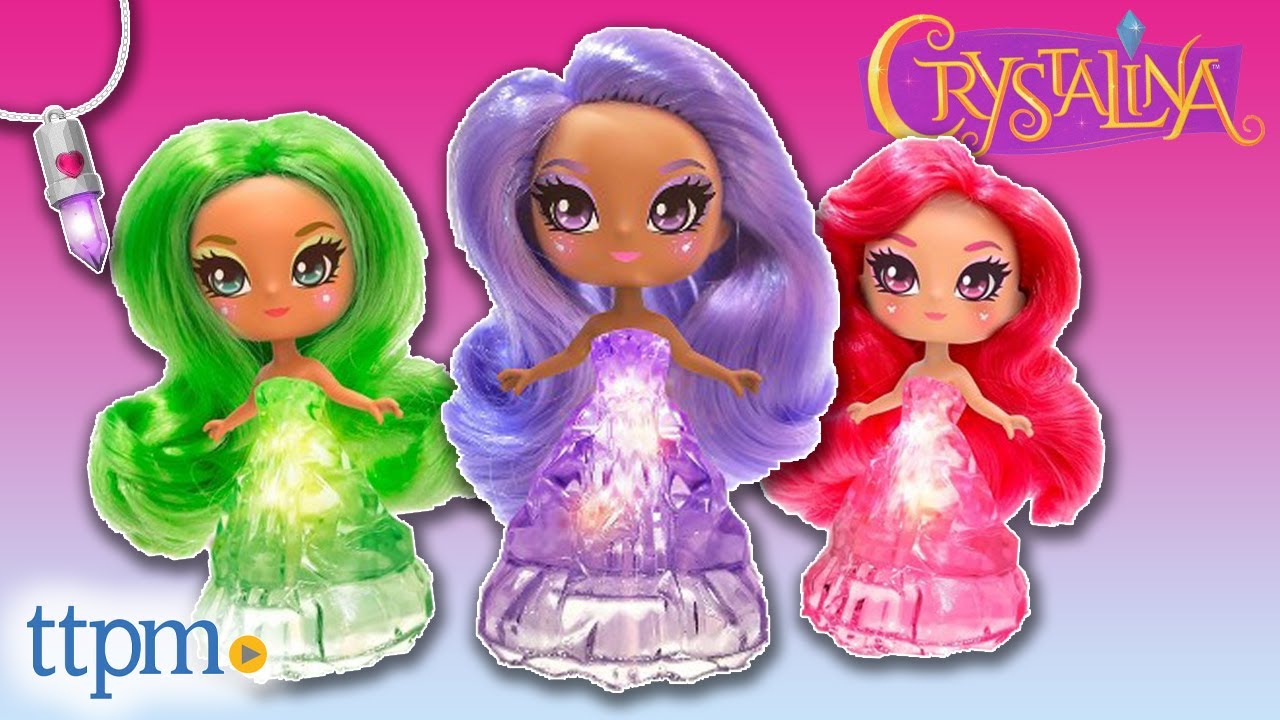 THESE DOLLS HAVE SPECIAL POWERS! | Crystalina Color-Changing Dolls ...