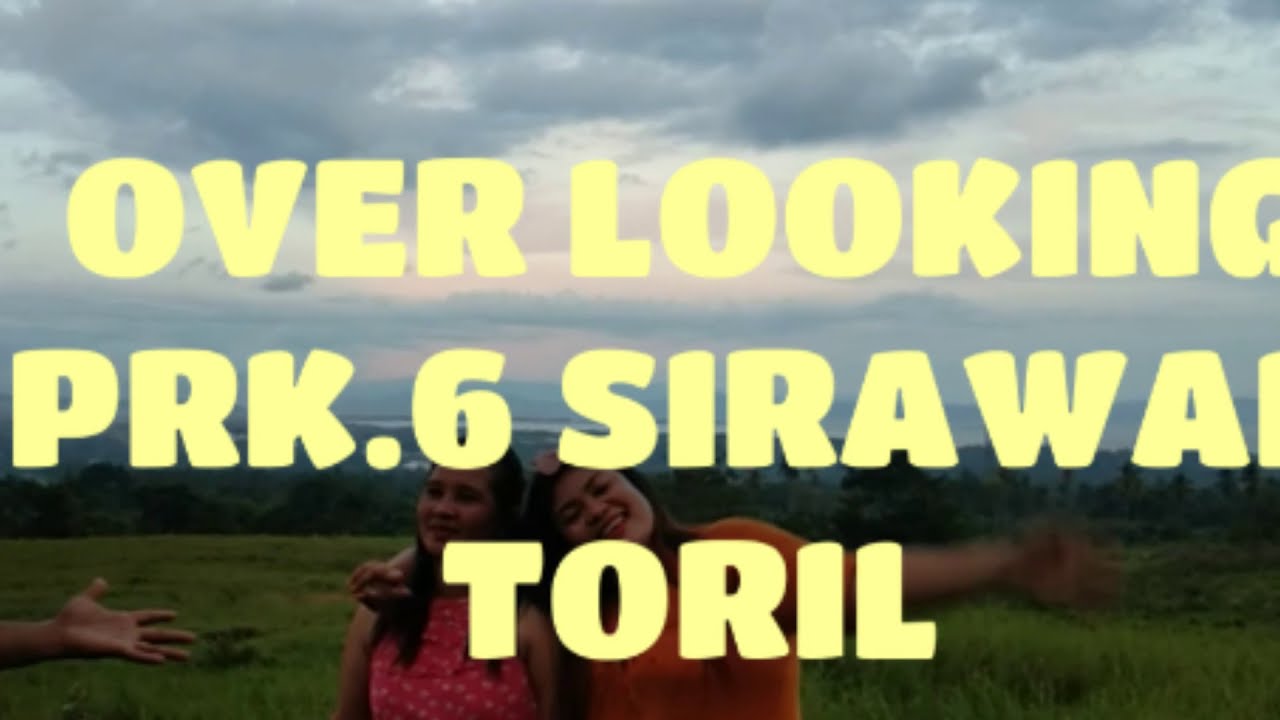 OVER LOOKING AT SIRAWAN TORIL DAVAO(MINDANAO) Subrang ganda ng view ...