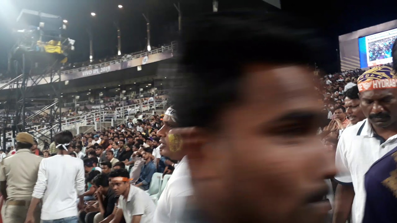 2019 KKR VS SRH MATCH KKR CHAIR LEADERS - YouTube