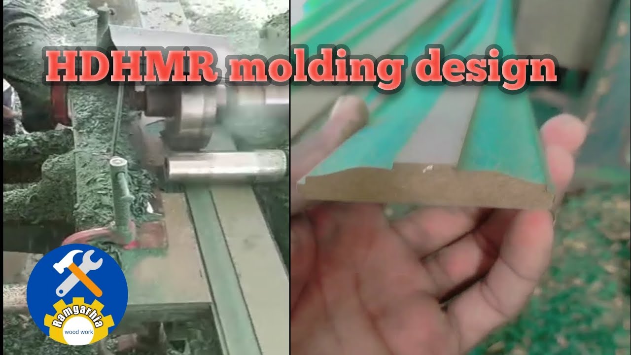 HDHMR MOLDING DESIGN || Modern Design Wall MOLDING - YouTube