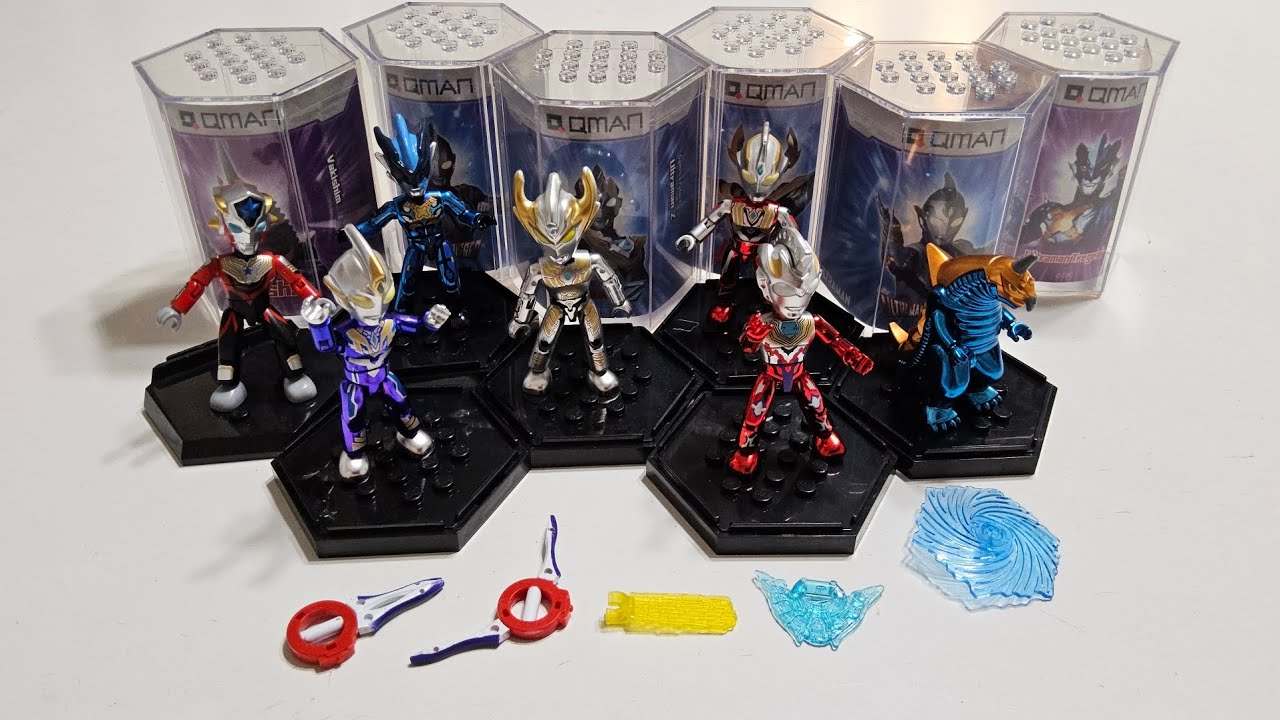 Ultraman TV Series Minifigure Lego Q-man Review Обзор Минифигурок Лего ...