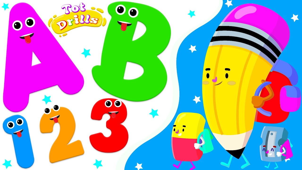 The Best of Toddler Fun Learning Videos For Toddlers | ABC and 123 ...
