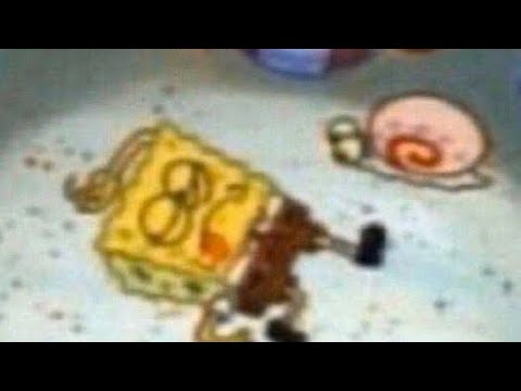 Spongebob has a bomb strapped to his chest I think? - YouTube