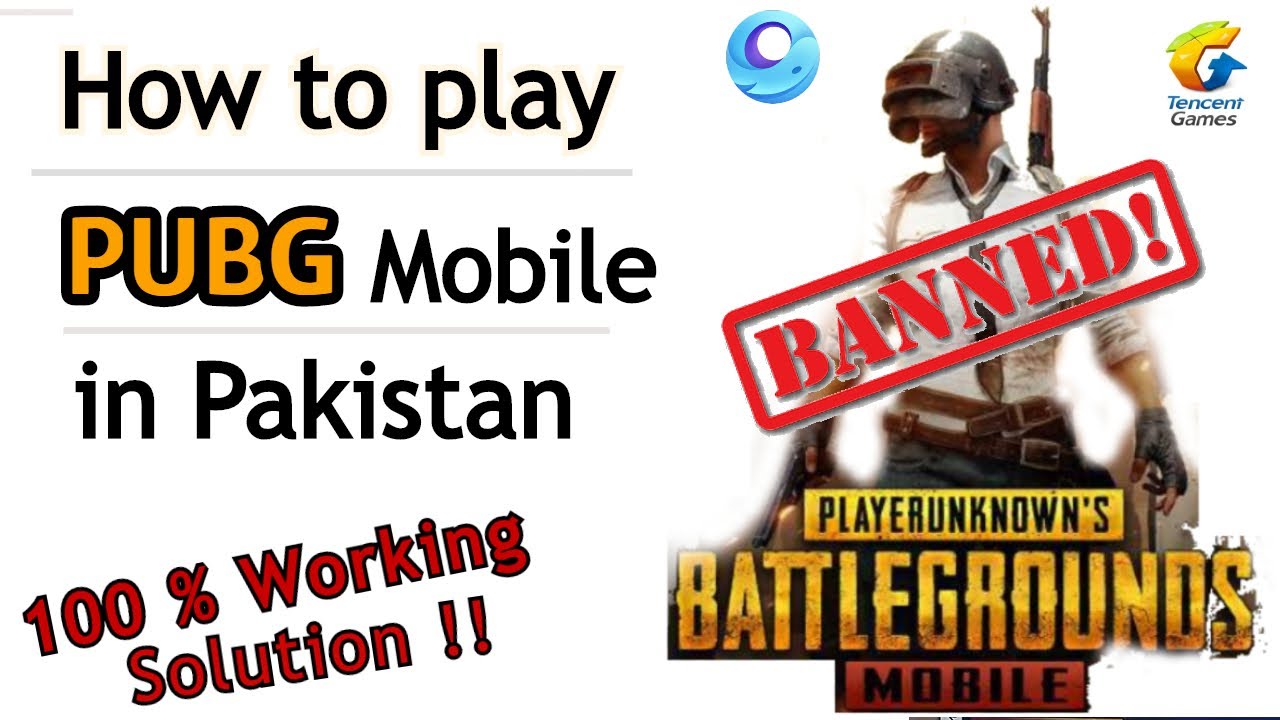 How to play PUBG Mobile after BANNED in Pakistan on emulator and Mobile ...