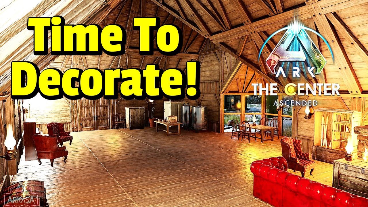 Decorating & Barn Update - ArkASA - Ark: Survival Ascended - YouTube