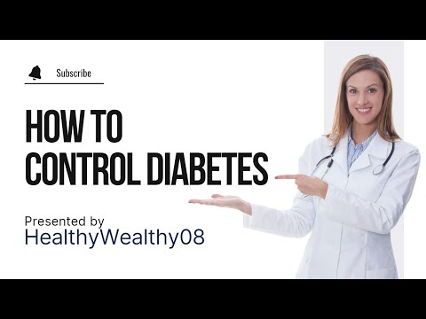 Diabetes: How To Control Diabetes? || 6 Steps to Manage Type 2 Diabetes ...