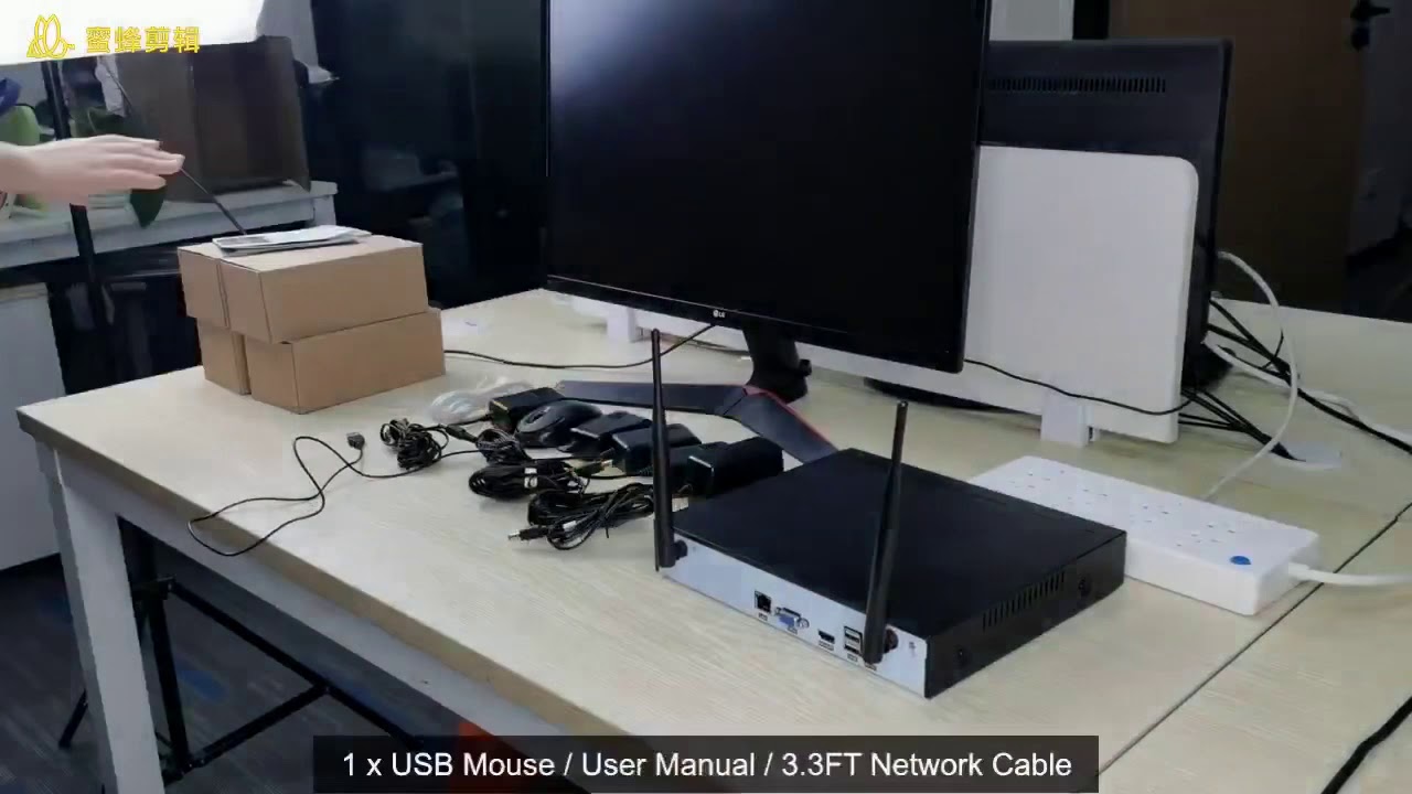 SmartSF Wireless security camera system with Tuya Smart app - YouTube