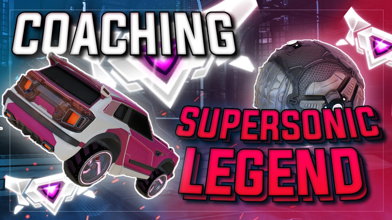 COACHING D'UNE ÉQUIPE SUPERSONIC LEGEND (ROCKET LEAGUE) - YouTube