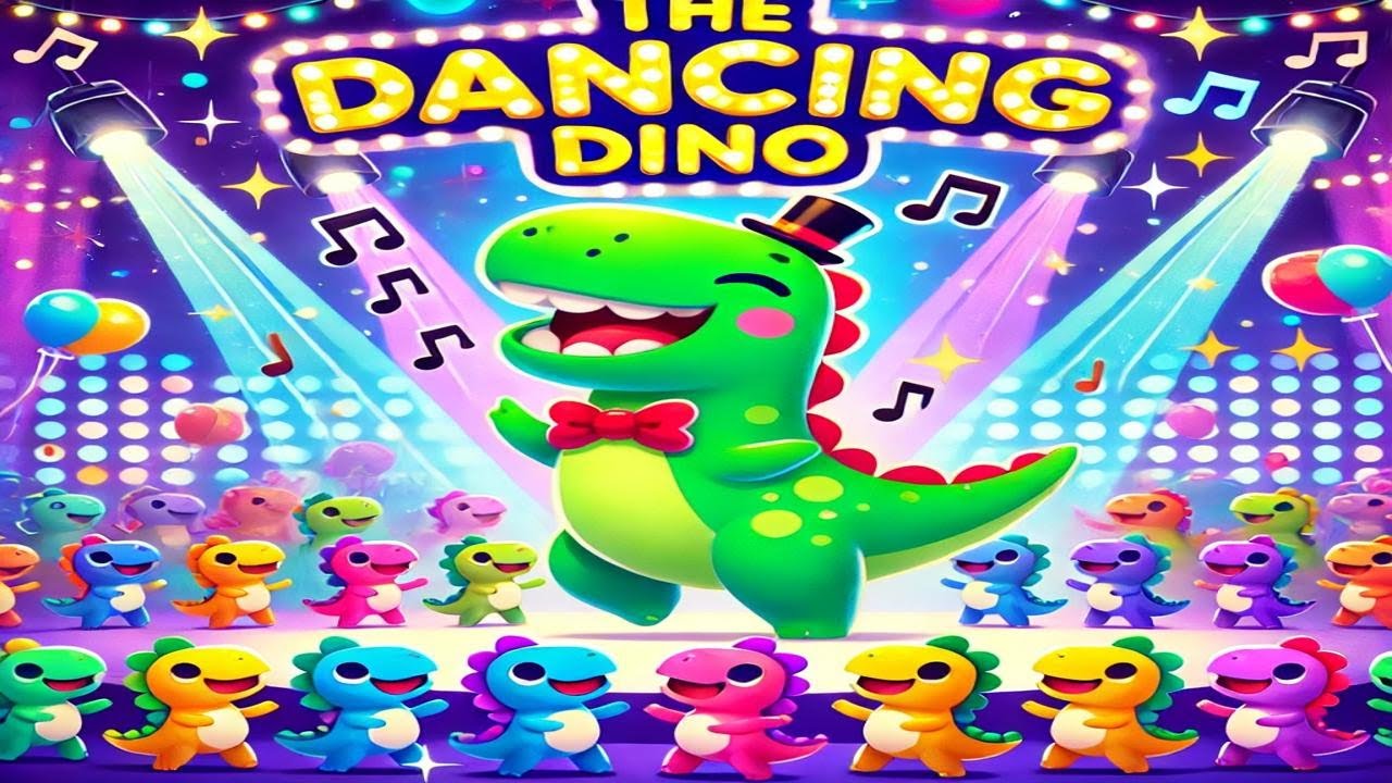 The Dancing Dino Song | Fun Moves and Grooves for Kids - YouTube