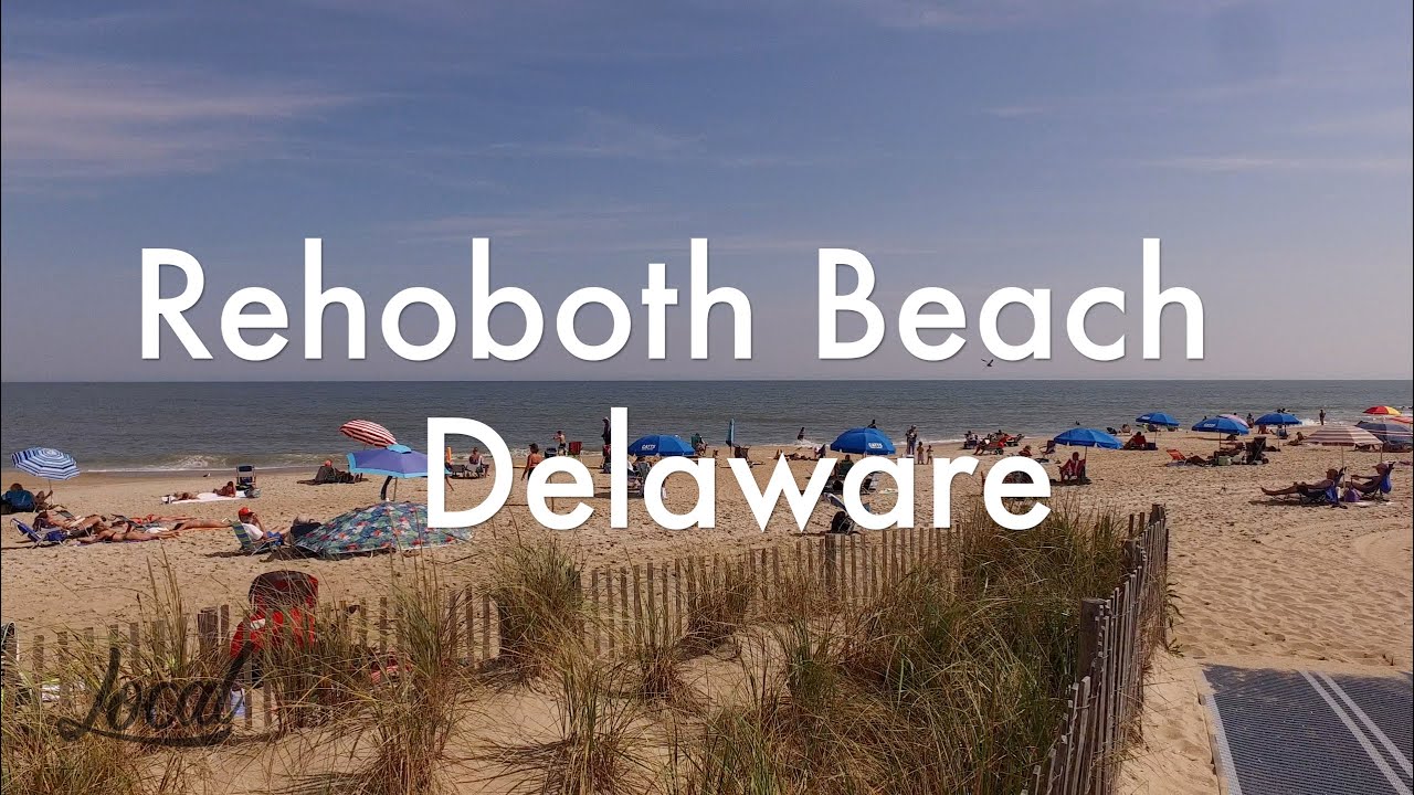 4k walking video tour - Rehoboth Beach Delaware - YouTube