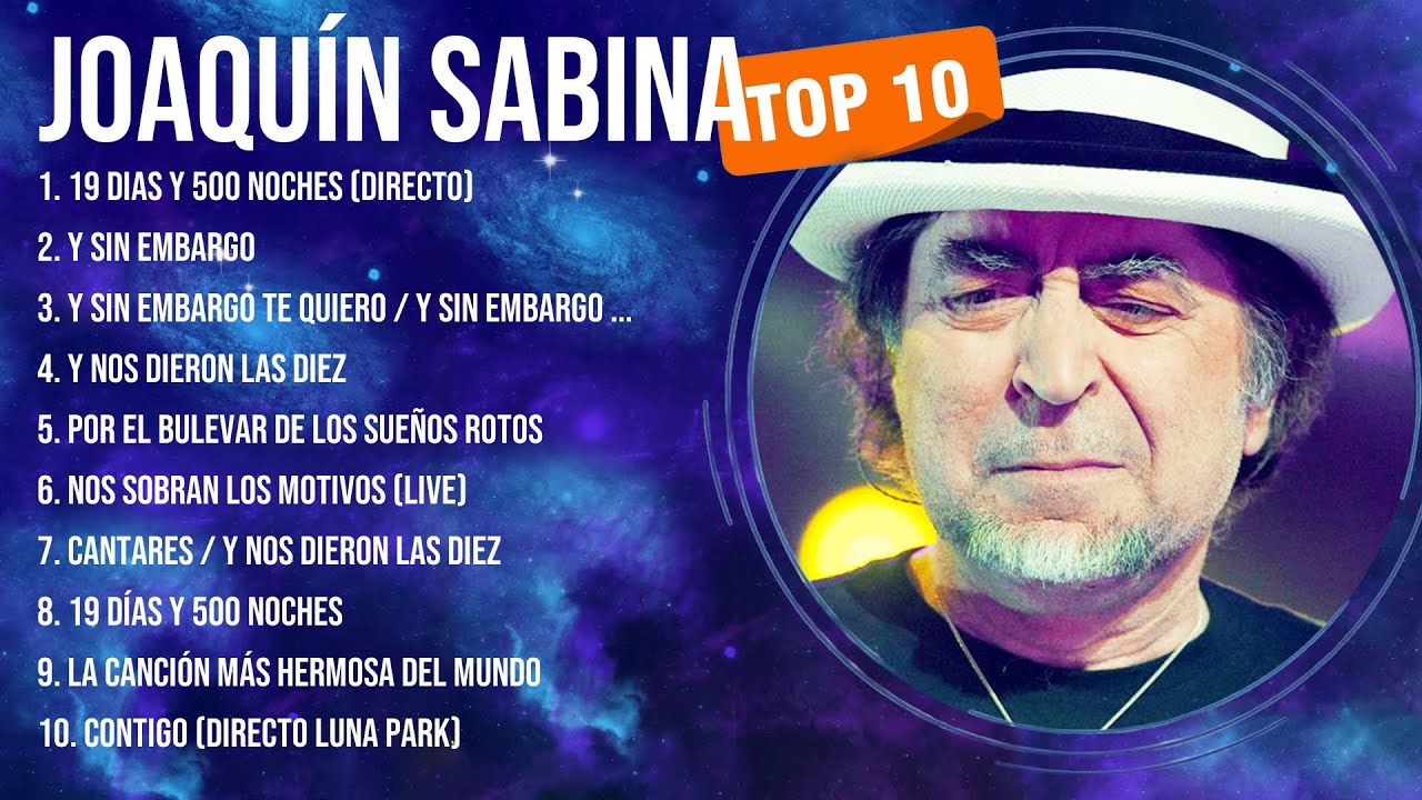 Joaquín Sabina ~ Latin Songs Hits ~ Top Songs Collections - YouTube