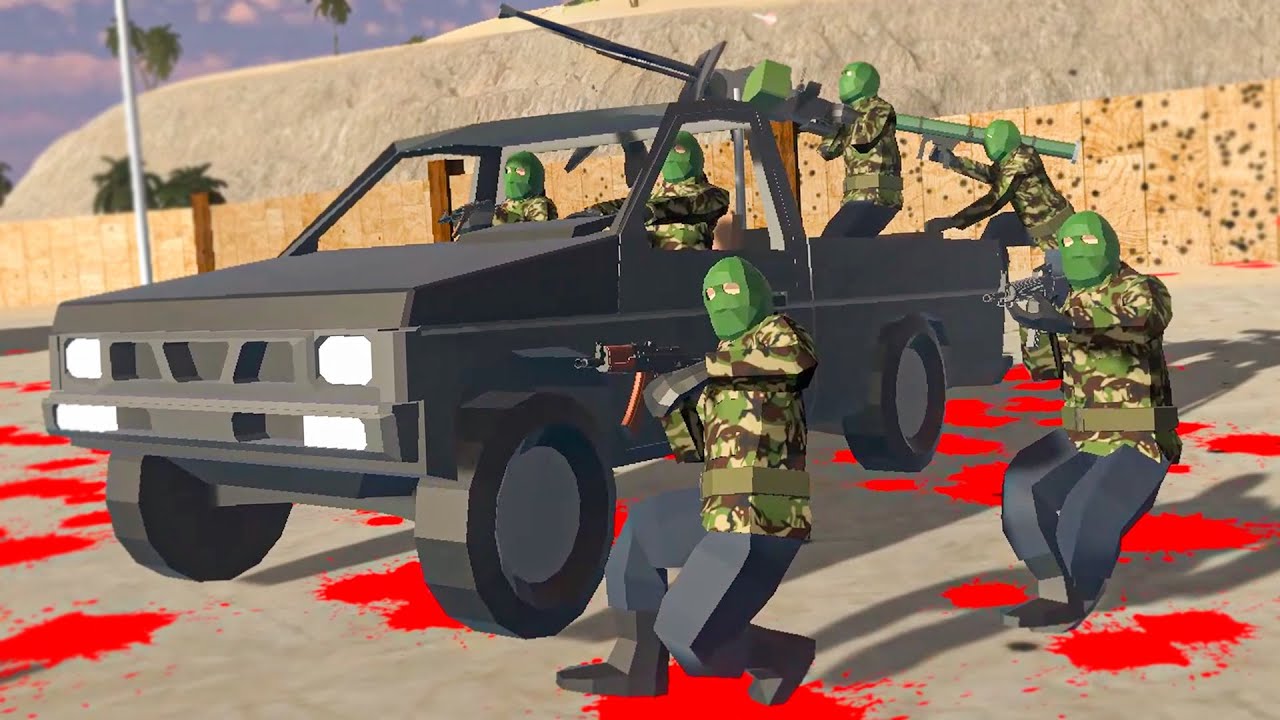 RAVENFIELD - Massive NPC Wars! Active Ragdoll Physics! 500 Bots Battle ...