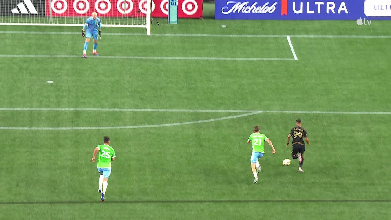 GOAL: D. Bouanga vs SEA, 74' - YouTube