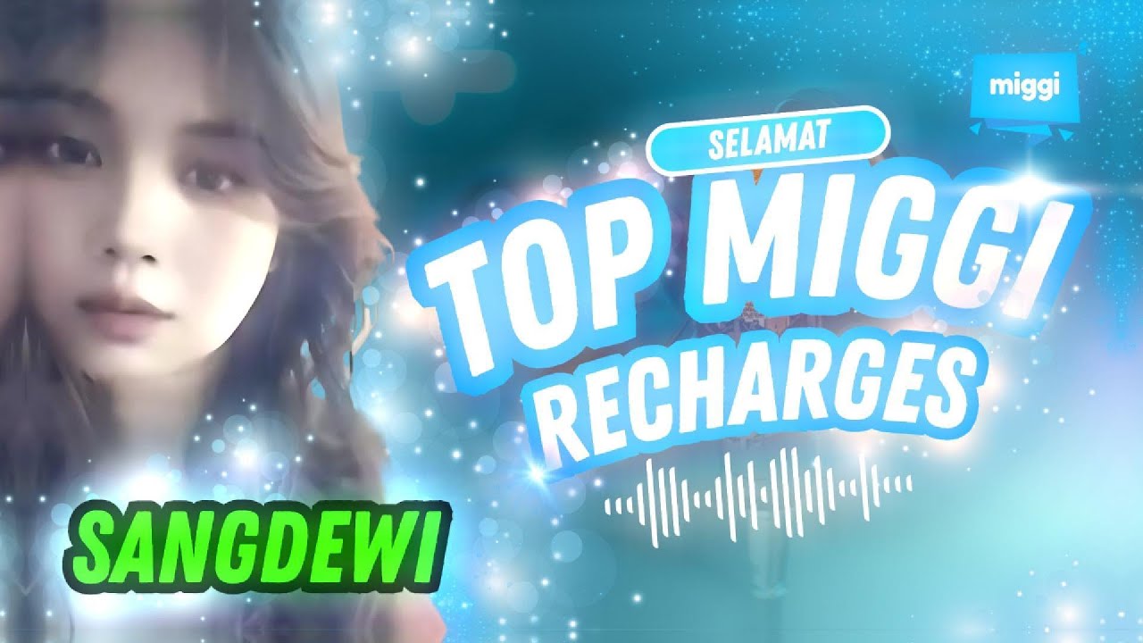 "Congratulations, Sangdewi! 🏆 The Top Miggi Recharges position is in ...