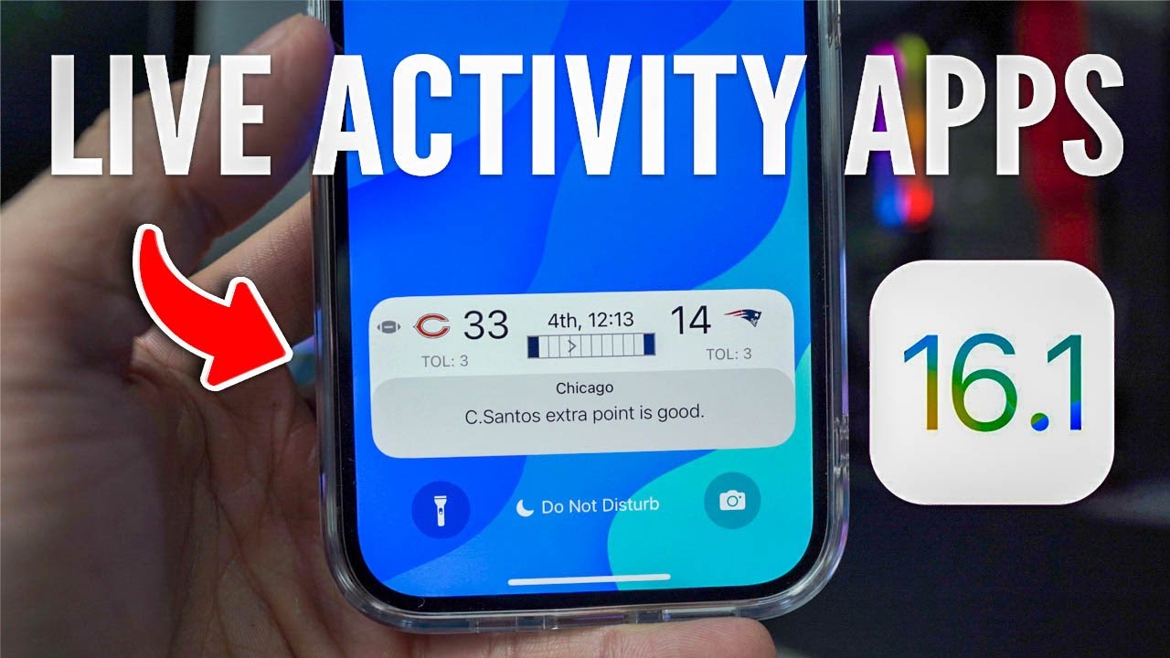 The BEST iOS 16.1 Apps for LIVE ACTIVITY! - YouTube