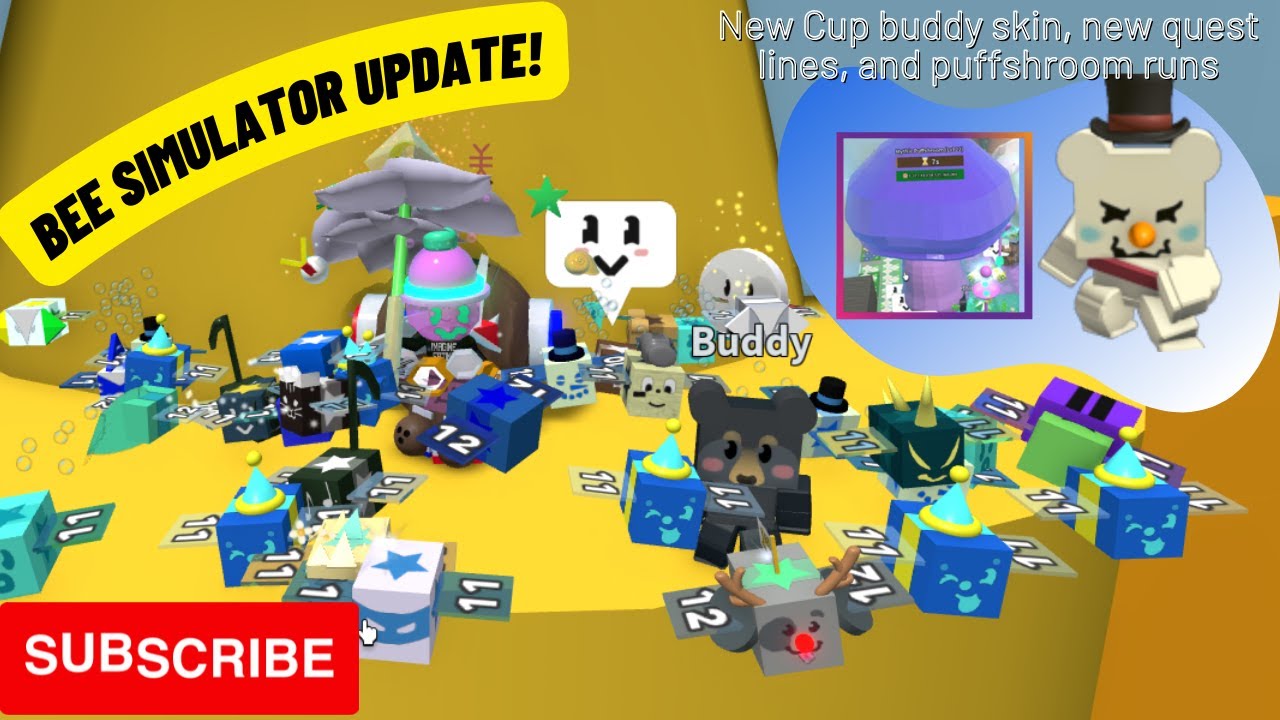 Bee Swarm Simulator Update! Snow bear/Puff runs - YouTube