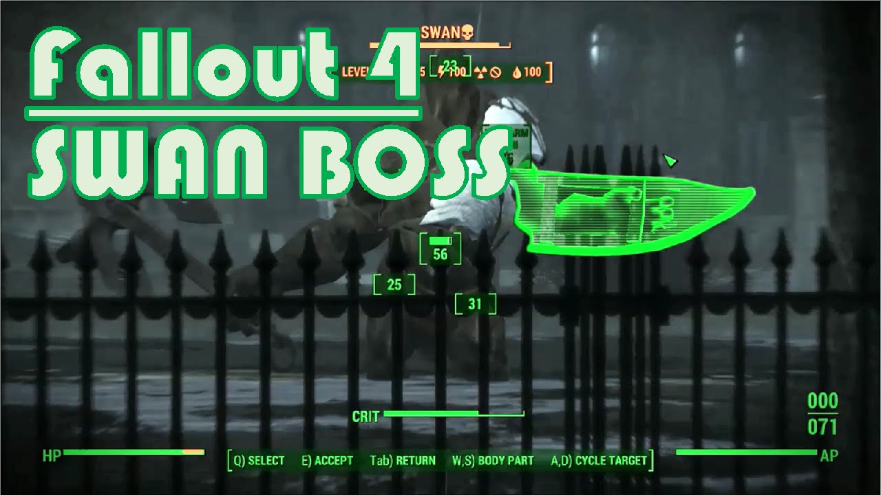 Fallout 4 Tutorial Swan Boss Battle Youtube 0088