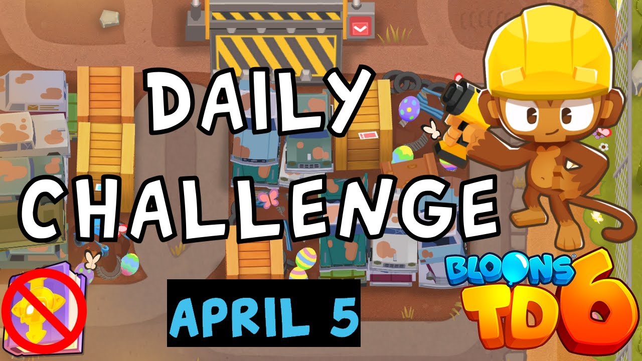 Bloons TD 6 Daily Challenge | The Good Old Junkyard | No Hero No MK No ...