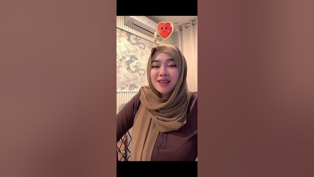 Live hijab rajut ketat niswah nih #127 | ig@yasminvelya - YouTube